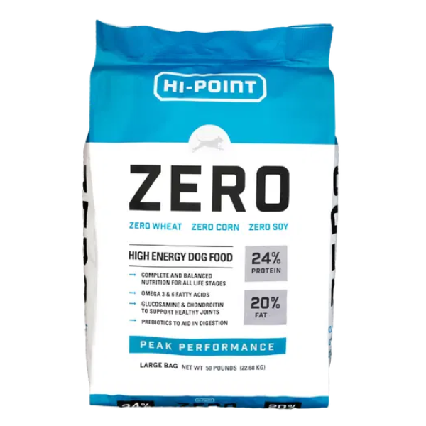 Hi-Point ZERO High Energy Dog Food - Johnson Feed Company