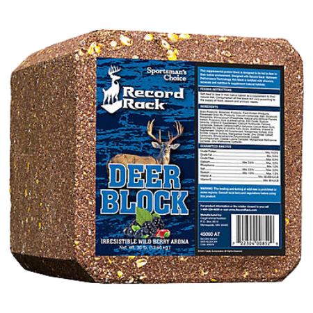 Sportsman’s Choice Record Rack Deer Block with Wild Berry Flavor ...