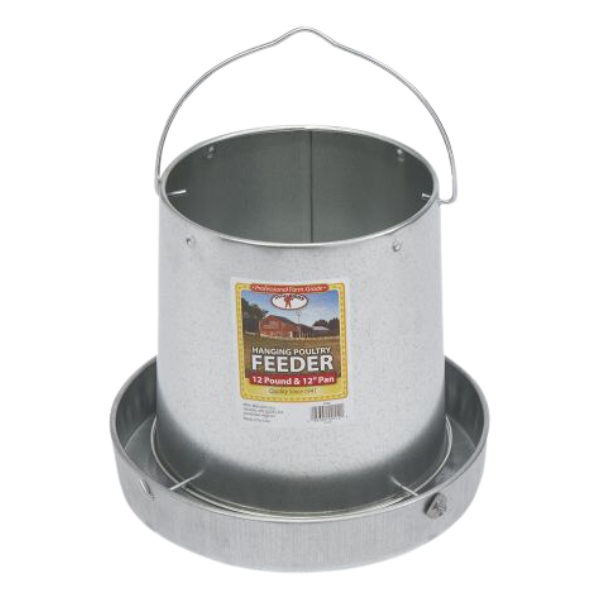 Little Giant Hanging Metal Poultry Feeder - Johnson Feed Company
