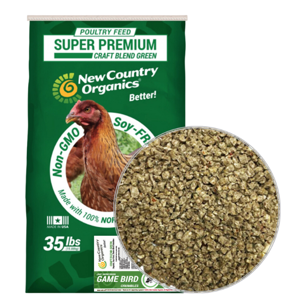 New Country Organics Gamebird Crumble - Johnson Feed Company