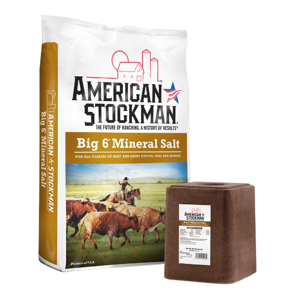 American Stockman Big 6 Mineral Salt - Johnson Feed Company