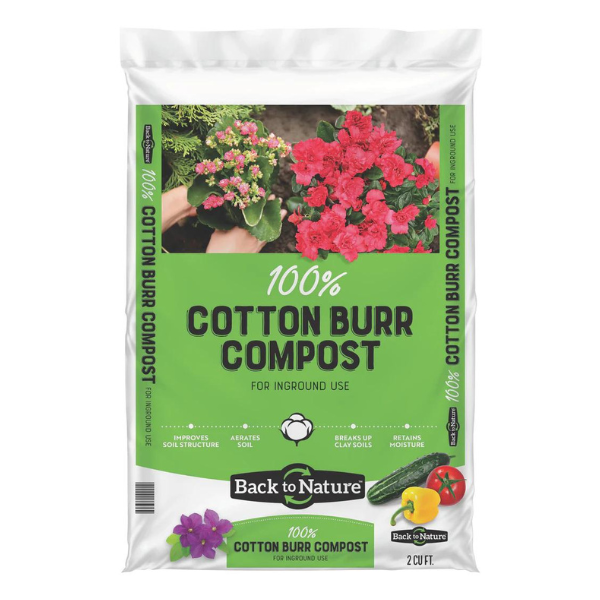 Back to Nature Cotton Burr Compost - Johnson Feed Company
