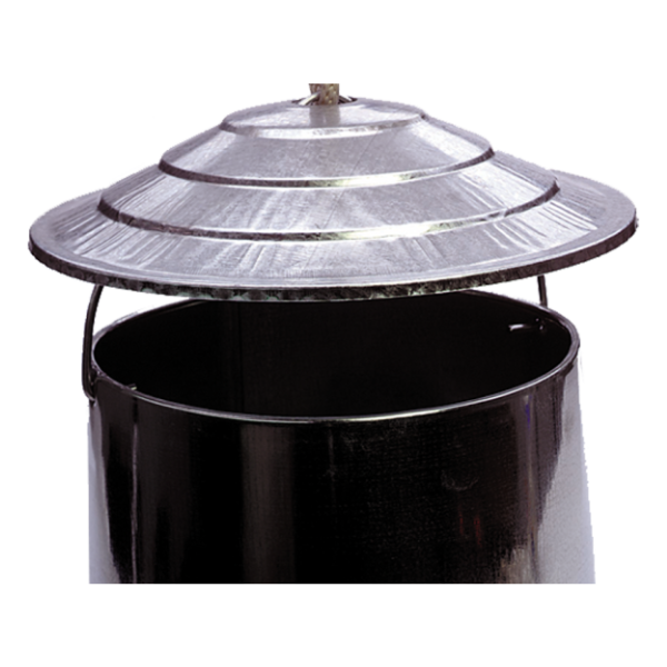 Miller Chicken Hanging Feeder Cover Galvanized - Johnson Feed Company