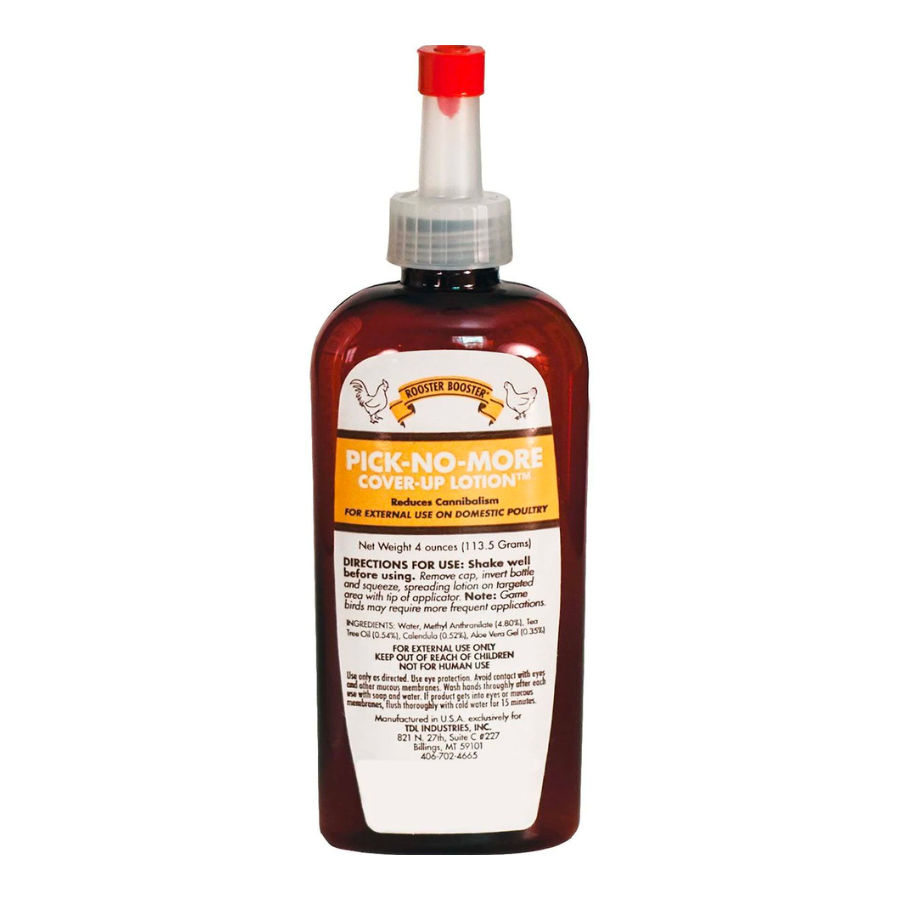 Rooster Booster Pick No More Cover Up Lotion Johnson Feed Company