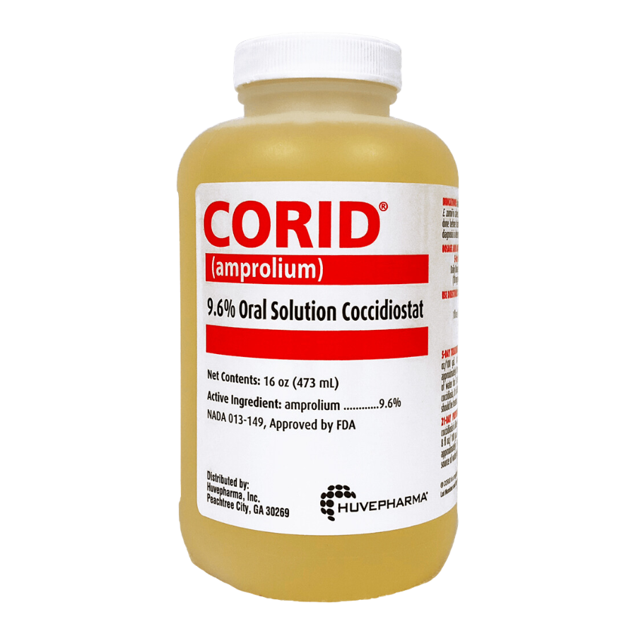 Huvepharma Corid 9.6% Oral Solution - Johnson Feed Company