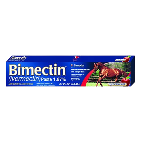 Bimeda Bimectin Paste 1.87% Horse Supplement - Johnson Feed Company
