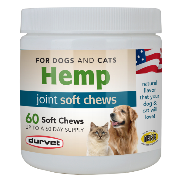 Durvet Hemp Joint Soft Chews - Johnson Feed Company