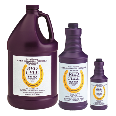 Horse Health Red Cell Vitamin-Iron-Mineral Supplement Liquid - Johnson ...