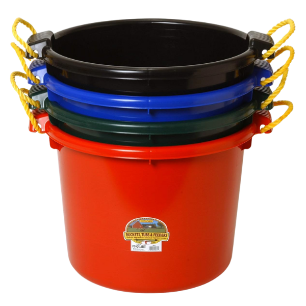 Little Giant Plastic Muck Tub 70 Quart - Johnson Feed Company