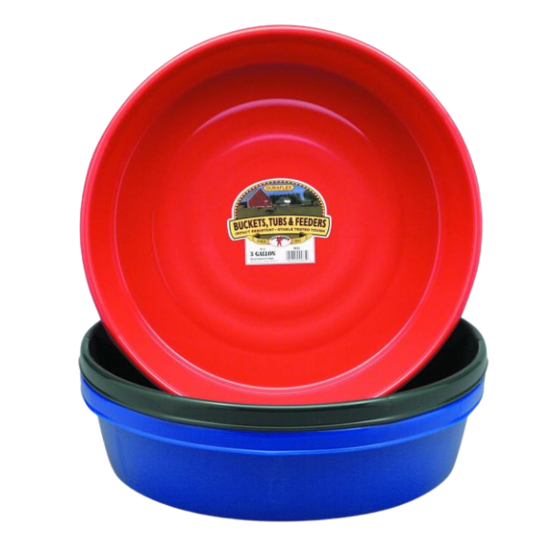 Little Giant Plastic Utility Pan 3 Gallon - Johnson Feed Company