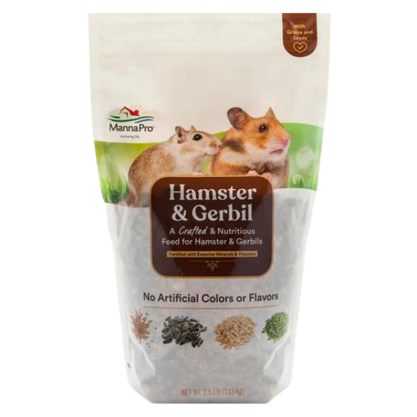 Manna Pro Hamster & Gerbil Feed - Johnson Feed Company