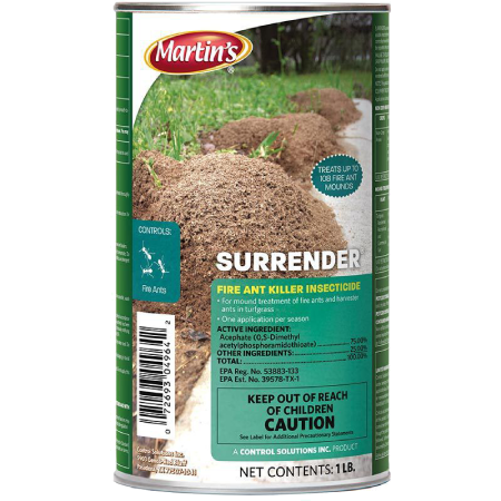 Martin’s Surrender Fire Ant Control - Johnson Feed Company