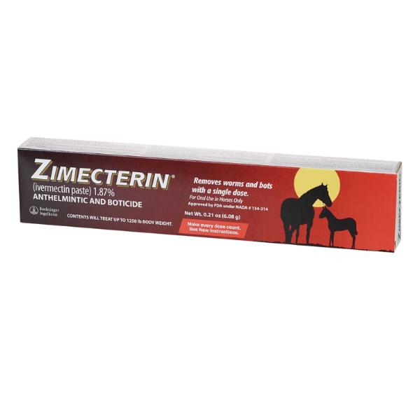 Zimecterin Paste Horse Dewormer - Johnson Feed Company